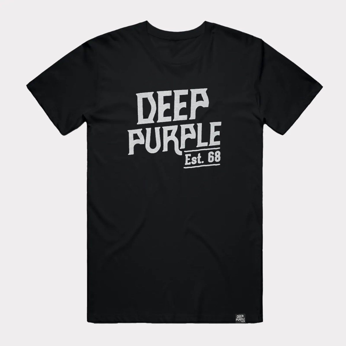 EST 68 Harder Faster Louder Black T-Shirt | Deep Purple Official Shop